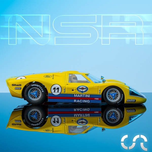 Ford MK IV "Martini Racing" Yellow Livery N°11 - NSR - CasaSlotRacing