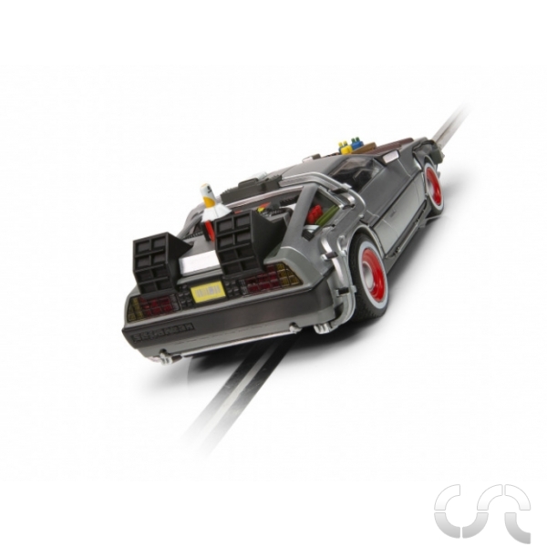 DeLorean "Back To The Future 3 Time Machine" - SCALEXTRIC - CasaSlotRacing