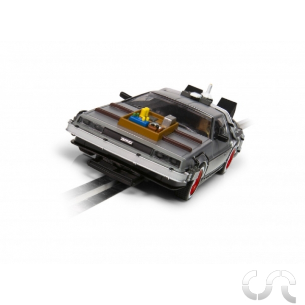 DeLorean "Back To The Future 3 Time Machine" - SCALEXTRIC - CasaSlotRacing