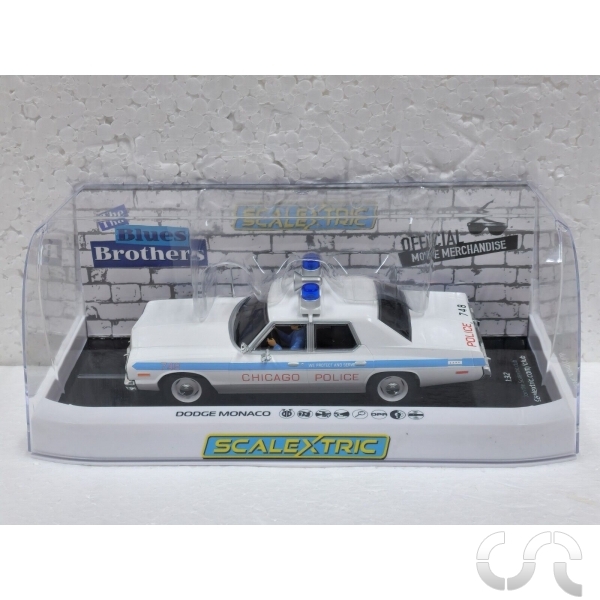 Dodge Monaco " Blues Brothers-Chicago Police" - SCALEXTRIC - CasaSlotRacing