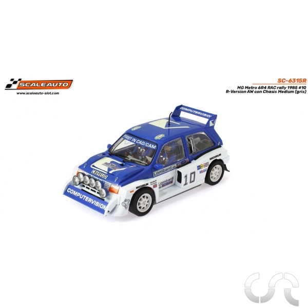 MG Metro 6R4 " Rac Rally 1985 " N°10 - SCALEAUTO - CasaSlotRacing
