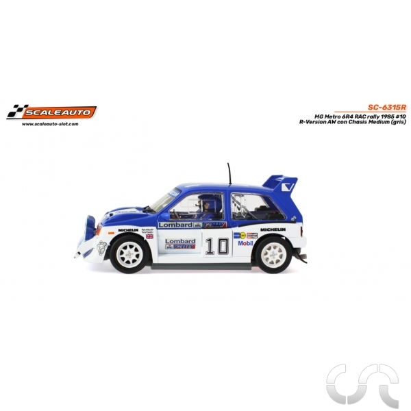 MG Metro 6R4 " Rac Rally 1985 " N°10 - SCALEAUTO - CasaSlotRacing