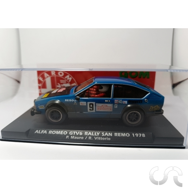 Alfa Romeo GTV6 " San Remo 1978" N°9 - FLY / GB TRACK - CasaSlotRacing